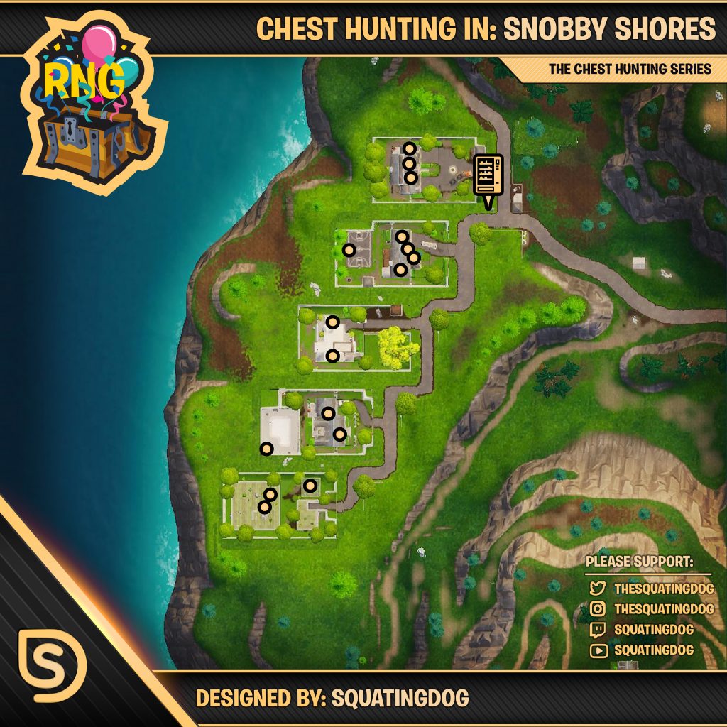 Snobby Shores Chest Locations ⋆ Wheel Of Fortnite
